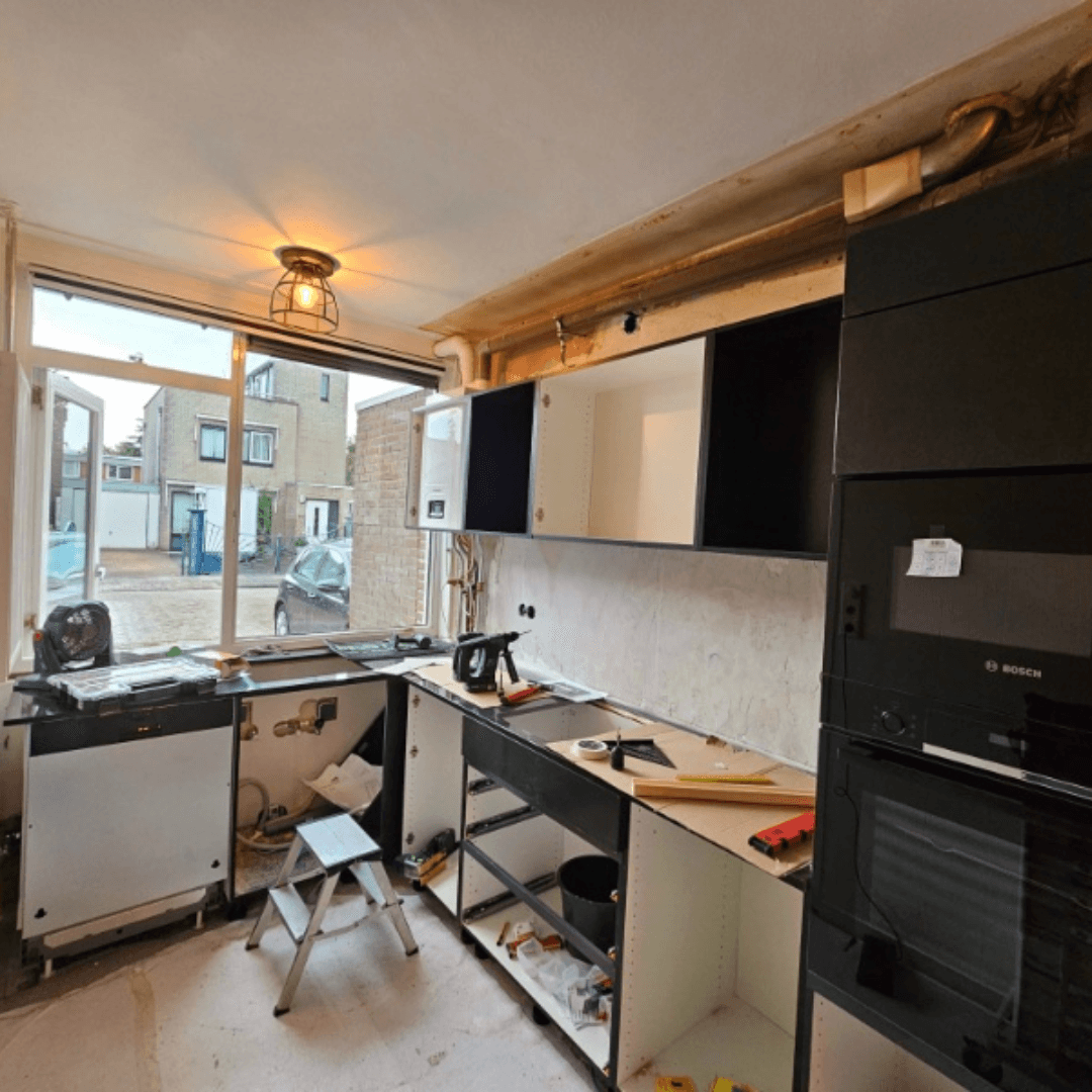 Keuken voorbereiding - Melvins Techniek